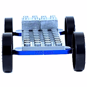 Pinewood Pro Zinc Brick Weights for Pinewood Derby and Lego Derby Car Racing Two 2x2 Bricks .88oz Total Weight