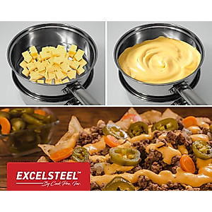 ExcelSteel 3 Piece Boiler, 2.5 quart, Stainless Steel