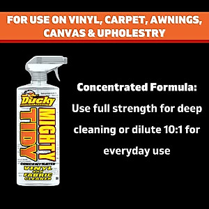 DUCKY PRODUCTS Mighty Tidy: Vinyl & Fabric Cleaner Spray, 32 oz.