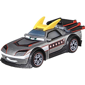 Disney Cars Toys Kabuto, Miniature, Collectible Racecar Automobile Toys Based on Cars Movies, for Kids Age 3 and Older, Multicolor