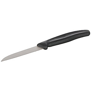 Gemüsemesser SwissClassic, 8 cm, schwarz