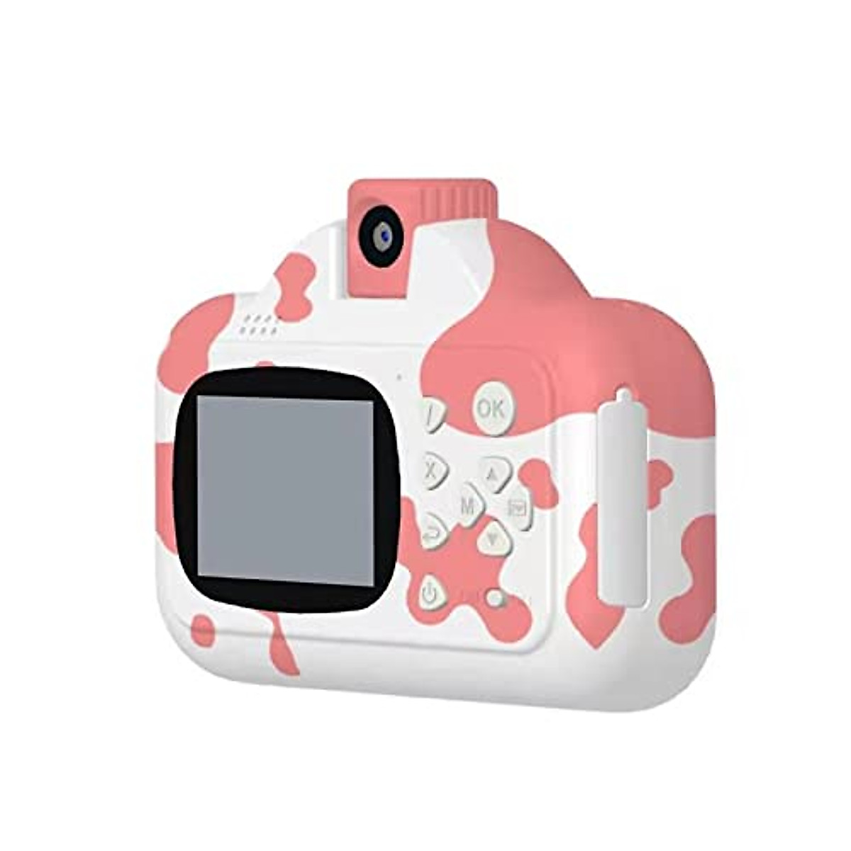 YUUAND Children Camera Printer 2.4-Inch HD Screen 1200 mAh Battery Children's Digital Video Camera Support Photo