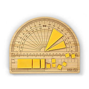 Genuine Fred CHEESE DEGREES Bamboo Cutting Board, medium -,5186692
