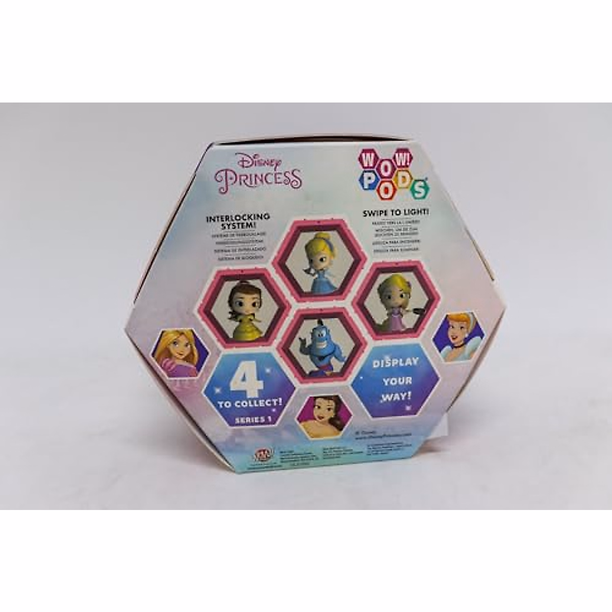 WOW! PODS Disney Princess Collection - Belle Collectable Light-Up Figure