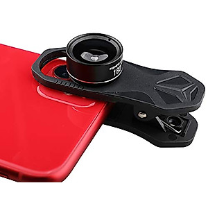 180° fisheye Lens,for iPhone,Samsung,Pixel,BlackBerry etc,with Clip,Cell Phone Lens,anamorphic Lens,Funny Pictures