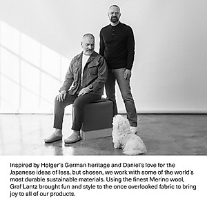 Graf Lantz - Trivets for Hot Dishes - Heat Resistant 100% Merino Wool - Hot Pads for Kitchen, Countertops, Tables, Sizzling Dishes, Pots &amp; Pans - Home Decor, Kitchen Accessories - 8&quot;, Charcoal