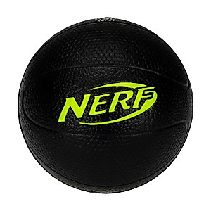 Nerf Mini Over The Door Basketball Hoop - Nerfoop Indoor Basketball Hoop for Kids - Toy Door Basketball Hoop + Mini Foam Basketball Game Set - Perfect for Bedroom Indoor Basketball - Green