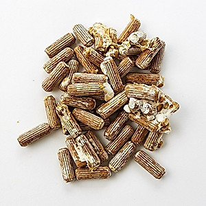 Spawn and Wax Combo - Shiitake Mushrooms Mushroom Mycelium Plug Spawn - 100 Count Plugs - 3oz Wax Grow Edible Gourmet & Medicinal Shitake Fungi On Trees & Logs