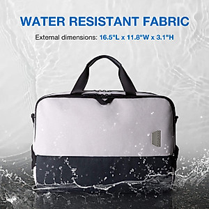 Laptop Bag for Women,BAGSMART 15.6 Inch Computer Bag,Laptop Carrying Case,Laptop Business Briefcase,Office Bag Travel Work,Pink