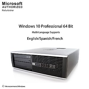 HP Elite 8200 SFF High Performance Business Desktop Computer Intel Quad Core i7 up to 3.8GHz Processor 2TB HDD 16GB DDR3 Memory DVD Windows 10 Professional (Renewed) (16GB)