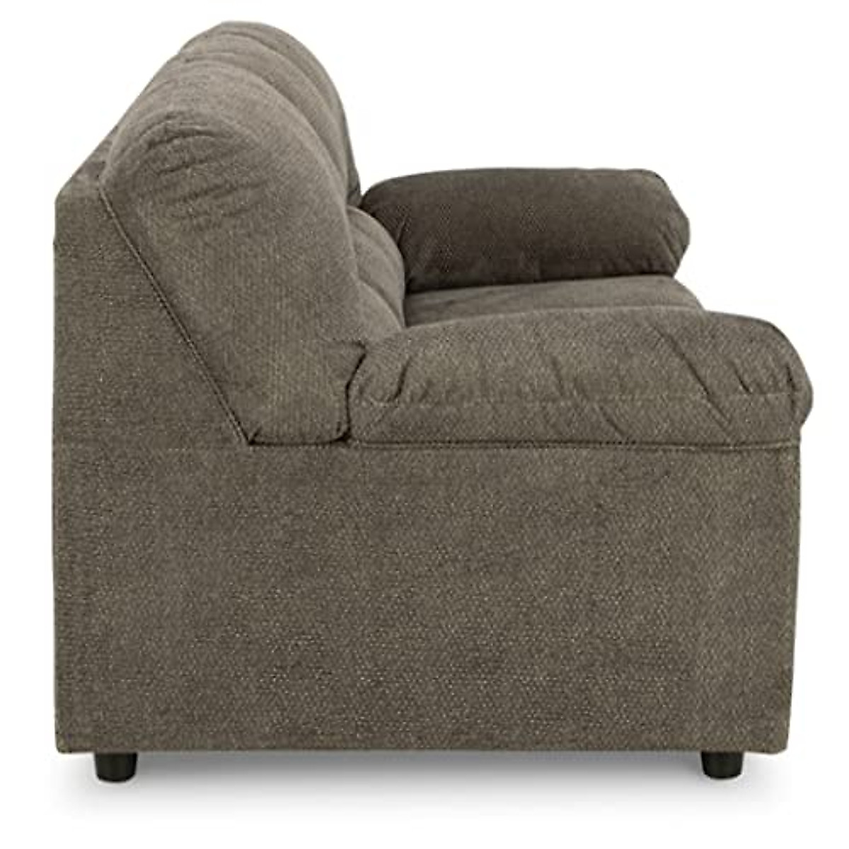 Signature Design by Ashley Norlou Transitional Herringbone Tufted Sofa, Green