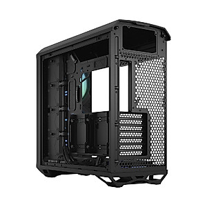 Fractal Design Torrent RGB Black E-ATX Tempered Glass Window High-Airflow Mid Tower Computer Case