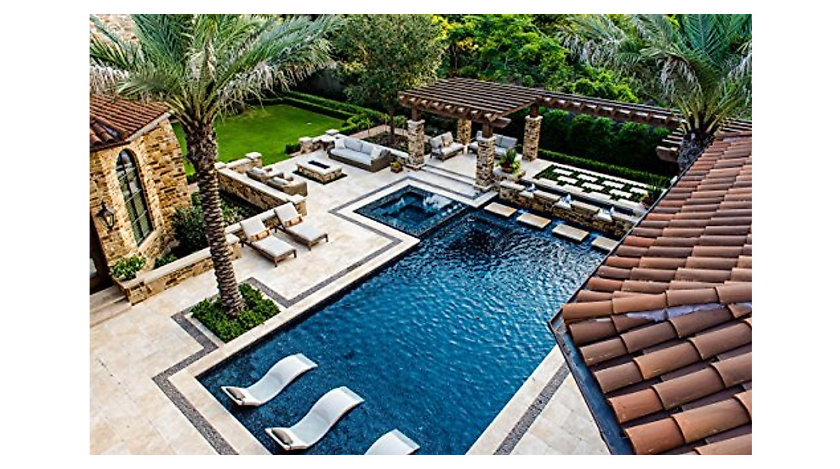 Ledge Lounger Signature Chaise Set for Poolside Tanning