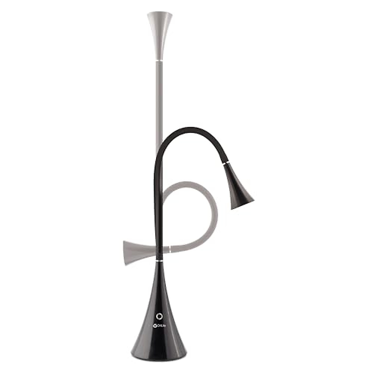 OttLite LED FlexNeck Table Lamp - USB Charging Port, Adjustable Brightness, Sleek Design, Energy Efficient