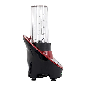 Yonanas Personal Blender with 13.5-Ounce Portable Cup and Drinking Lid for Shakes and Smoothies, BPA Free, 300-Watts, Red