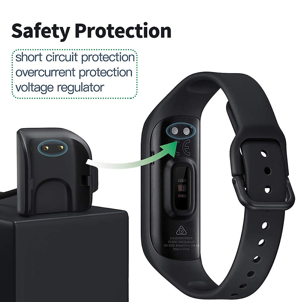 AWINNER Charger Cable Compatible with Samsung Galaxy Fit 2 (SM-R220),Replacement USB Charger Adapter Charge Cord Charging Dock for Galaxy Fit 2 Smart Watch