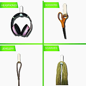 GoodHangups Peel & Stick Reusable Hooks 3 Pack