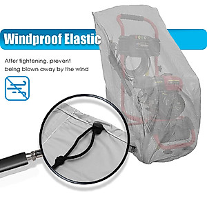 COOSOO Pressure Washer Cover Waterproof Heavy Duty Pressure Washer Protection Cover with Windproof Drawstring for Outdoor