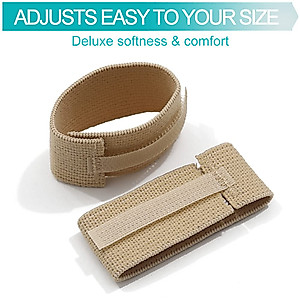 Reusable Male External Catheter Strap Leak Free Condom Cath Fixer Adjustable Penile Sheaths Urinary Condom Straps Holder Band for Prostate Surgery Men Patients Camel, 10 Pcs