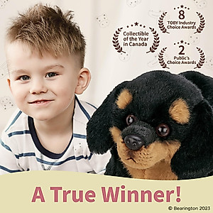 Bearington Harley The Dachshund Stuffed Animal, 13 Inch Weiner Dog Stuffed Animal