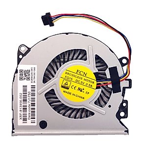 CPU Cooling Fan for HP 13-A 13-B 15-U 15T-U,Compaitible 776213-001 776215-001 779598-001 796898-001 821185-001 47Y63TP00 6033B0059801 L22307-001,