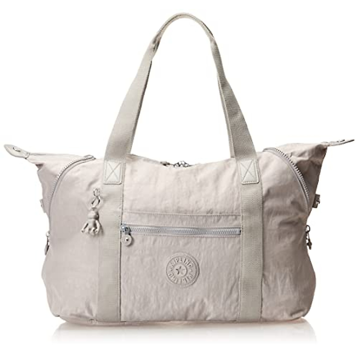 Kipling womens Art M tote bag, Grey Gris, Large US