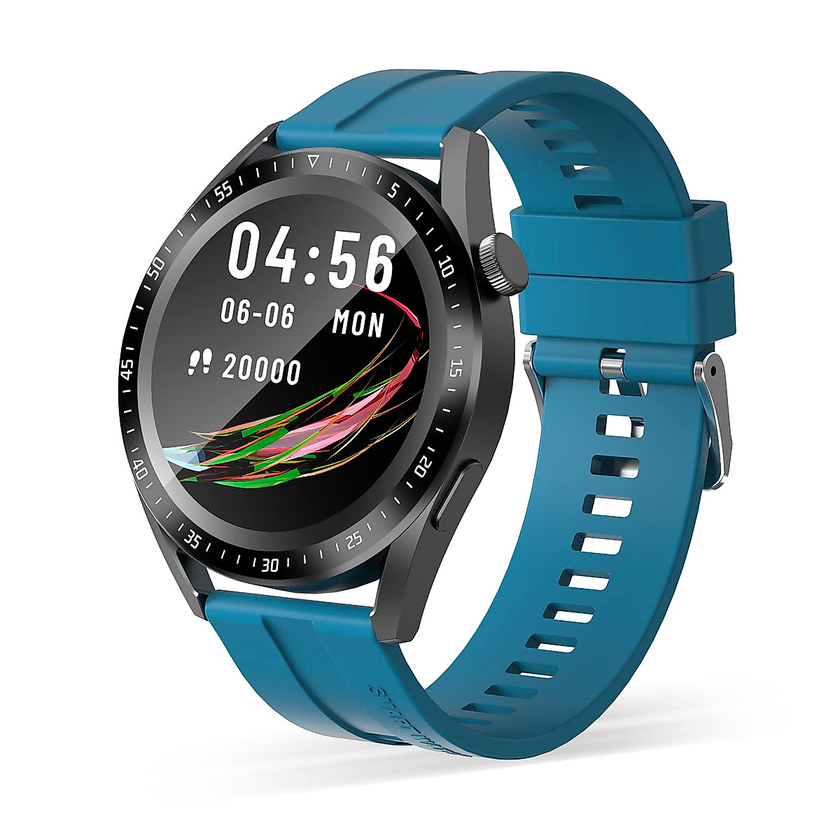 FDY Men's Smartwatch (Call Receiving/Dialing), Fitness Tracking Waterproof Smartwatch for Android iOS Phones, 1.38-inch HD Full Touch Screen Digital Watch with Heart Rate Sleep Monitor Pedometer