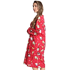 Just Love Long Sleeve Nightgown Sleepwear 7007-10003-XL