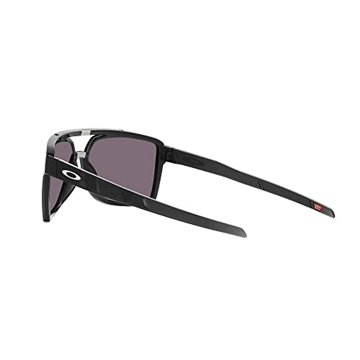 Oakley Men's OO9147 Castel Rectangular Sunglasses, Black Ink/Prizm Grey, 63 mm