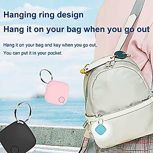 2023 Portable Tracker, Bluetooth 5.0 Smart Anti-Lost Real Time Mini Tracking Locator, Item Finder Device for Keys Wallets Luggages Bags Kids Pets