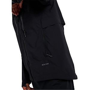 Burton Men's Standard Quick Commute Jacket, True Black, Medium