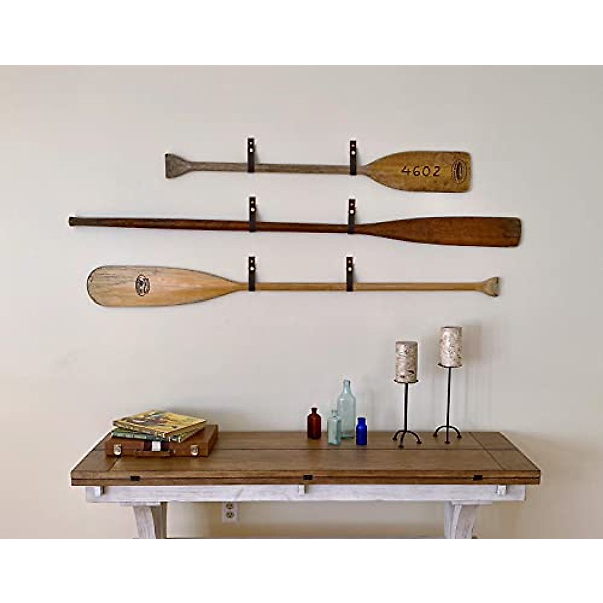 KEYAIIRA - Leather Wall Strap that Opens & Closes - entryway hook for handbags, shopping totes, keys, towels minimalist functional interior design snap jewelry hook