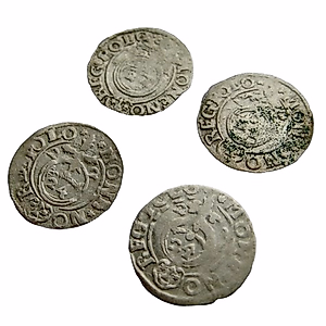 1700 no Poltorak silver coins of Polish–Lithuanian Commonwealth 17 century poltorak Seller Good