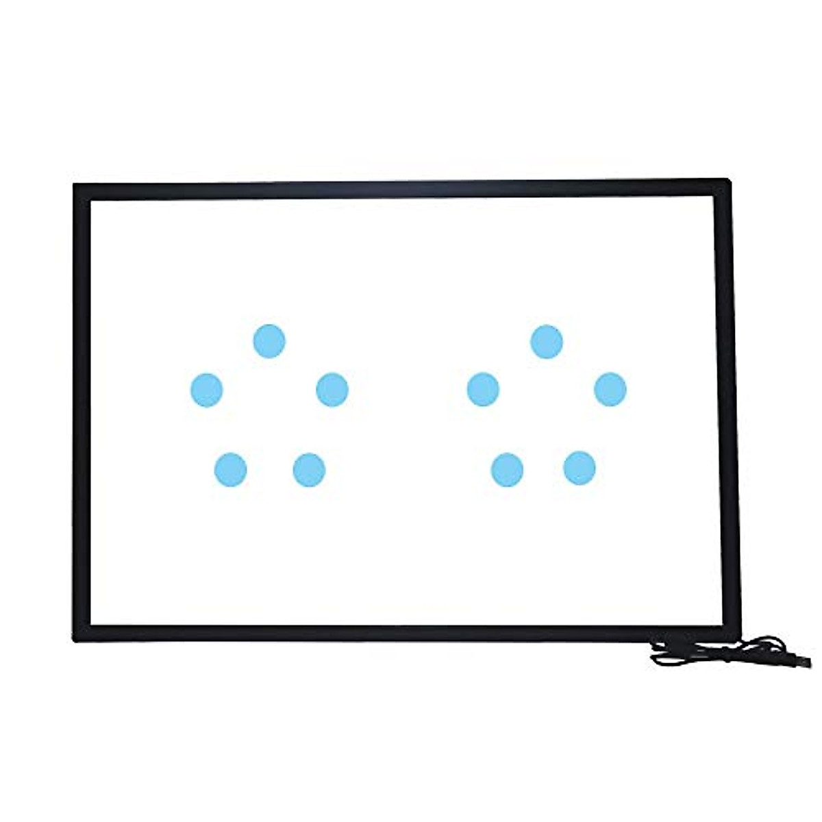 DeYoWo 43 Inch Interactive 10 Points Infrared IR Touch Screen Overlay Frame Free Driver…