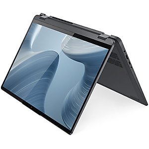 Lenovo IdeaPad Flex 5 Laptop, 2023, 16" 2560 x 1600 Touchscreen, Intel Core i7-1255U 10-Core, 16GB DDR4, 2TB SSD, Windows 11 Pro, Backlit Keyboard, Wi-Fi 6, Bluetooth 5.1, Thunderbolt 4, Storm Gray