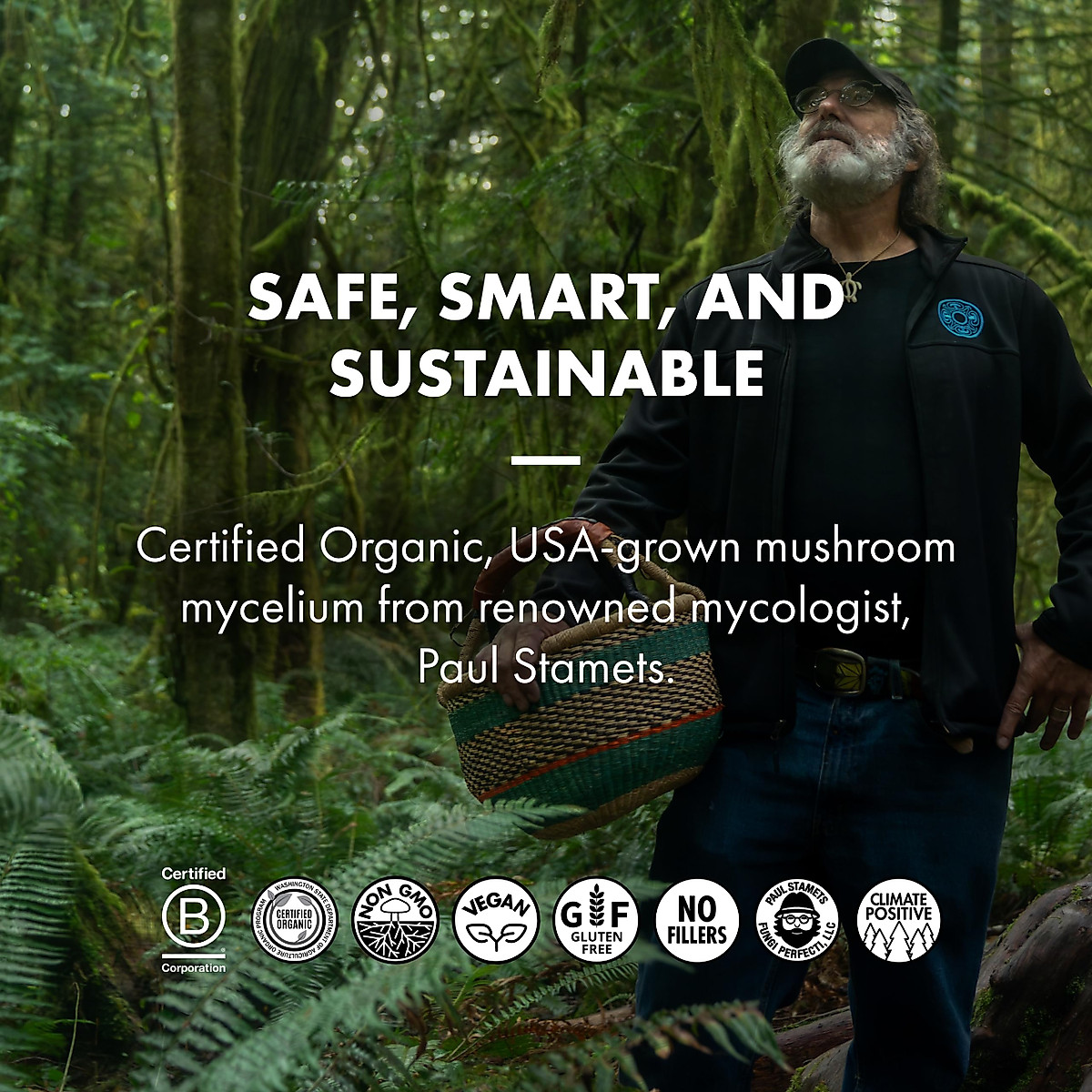 Host Defense Turkey Tail Capsules - Digestive Health & Immune Response Support Supplement - Mushroom Supplement for Gastrointestinal & Gut Microbiome Support - 120 Capsules (60 Servings)*