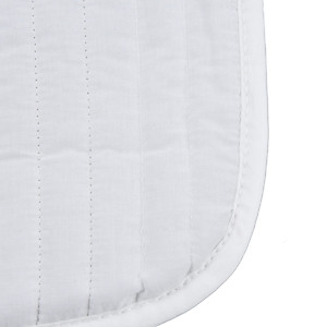 Eujgoov Crib 2 Pockets Organizer, Baby Bedside Hanging Storage Bag Soft Cotton Crib Bedside Organizer Hanging Bed Practical Storage Bag for Strollers Furniture(Olive Tuba)