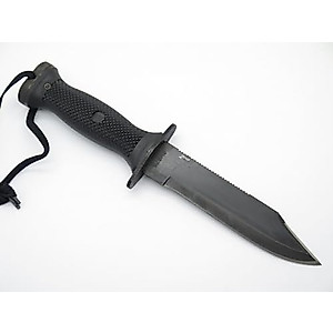 Ontario 6141 MK 3 Navy Knife (Black), stainless steel