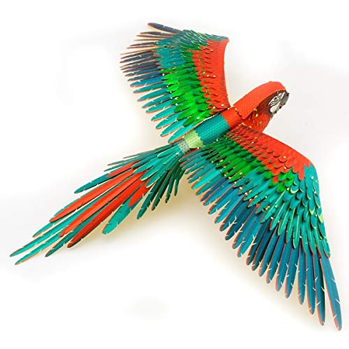 Fascinations Metal Earth Premium Series Jubilee Macaw Parrot 3D Metal Model Kit