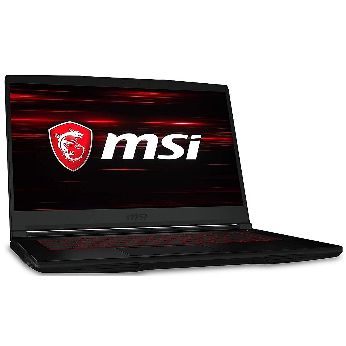 MSI GF63 Thin Laptop: 11th Gen Core i5-11400H, RTX 1650, 256GB SSD, 8GB RAM, 15.6" Full HD IPS Display, Windows 11