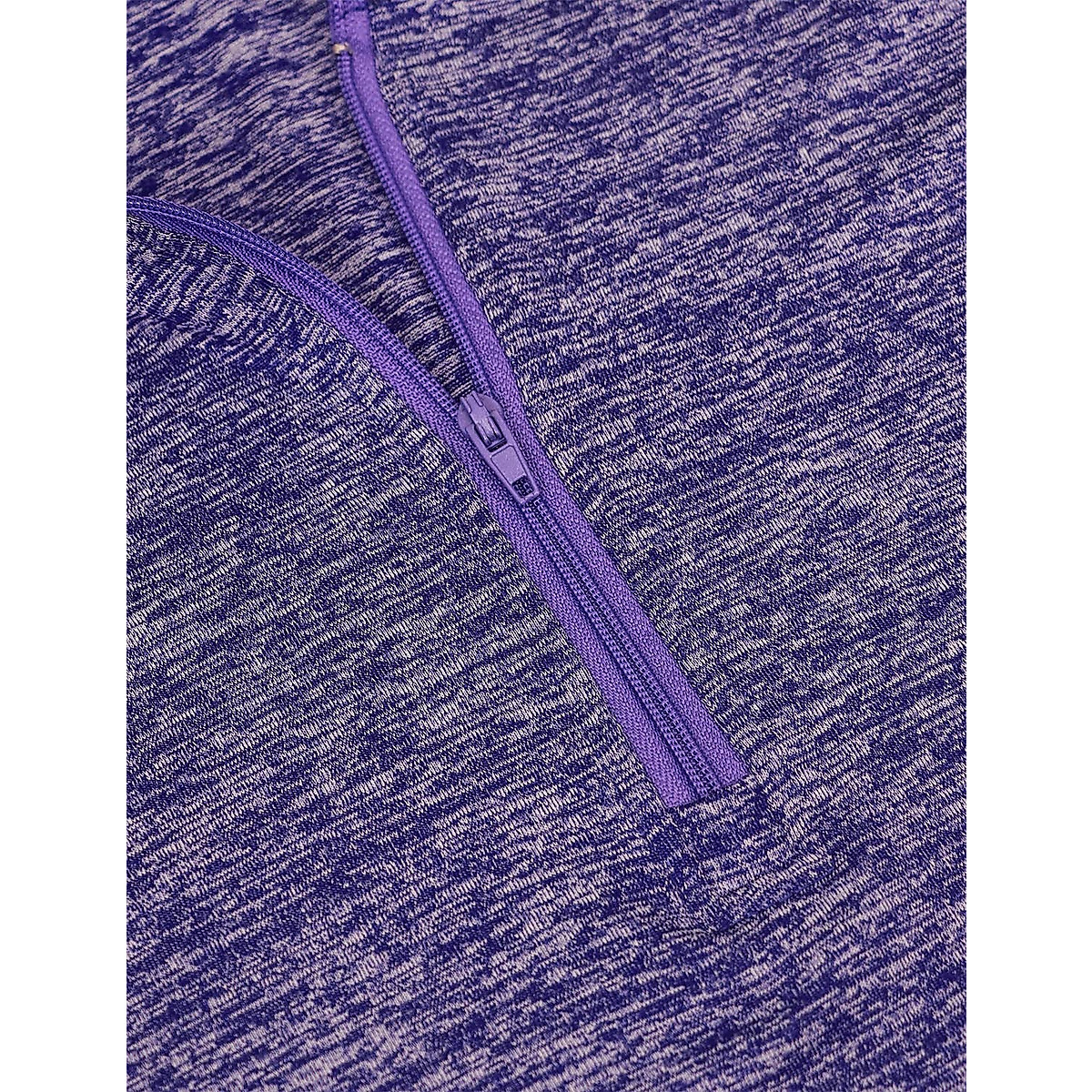 MISS FORTUNE Womens Exercise Tops Golf Shirts Yoga Shirts Wicking Clothes,Zip Up & Collarless Activewear