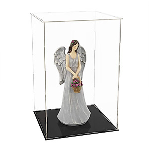 Odoria Clear Acrylic Assembly Required Display Box Case 17" High Figure Display Dustproof