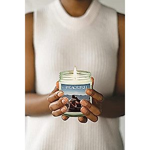 Custom Scented Candle Jars for Moms, Birthday Gifts - Add Your Photo and Text - Personalized Wax Candles for Home Decor or Wedding Favors (Vanilla)