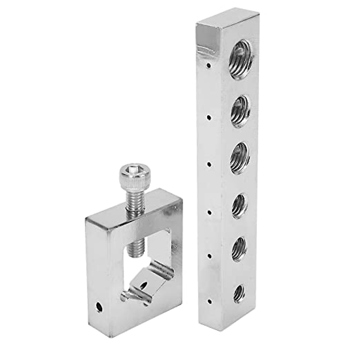 ZZZZS Safety Wire Nut Jig Holder Kit, Repair Tools Professional Carbon Steel Safety Lock Bolt Drill Jig Holder Kit for Adjustment