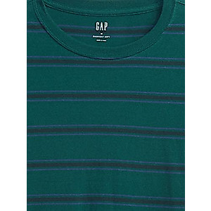 GAP Mens Everyday Soft Long Sleeve T-Shirt T Shirt, June Bug 19-5414 TCX, Medium US