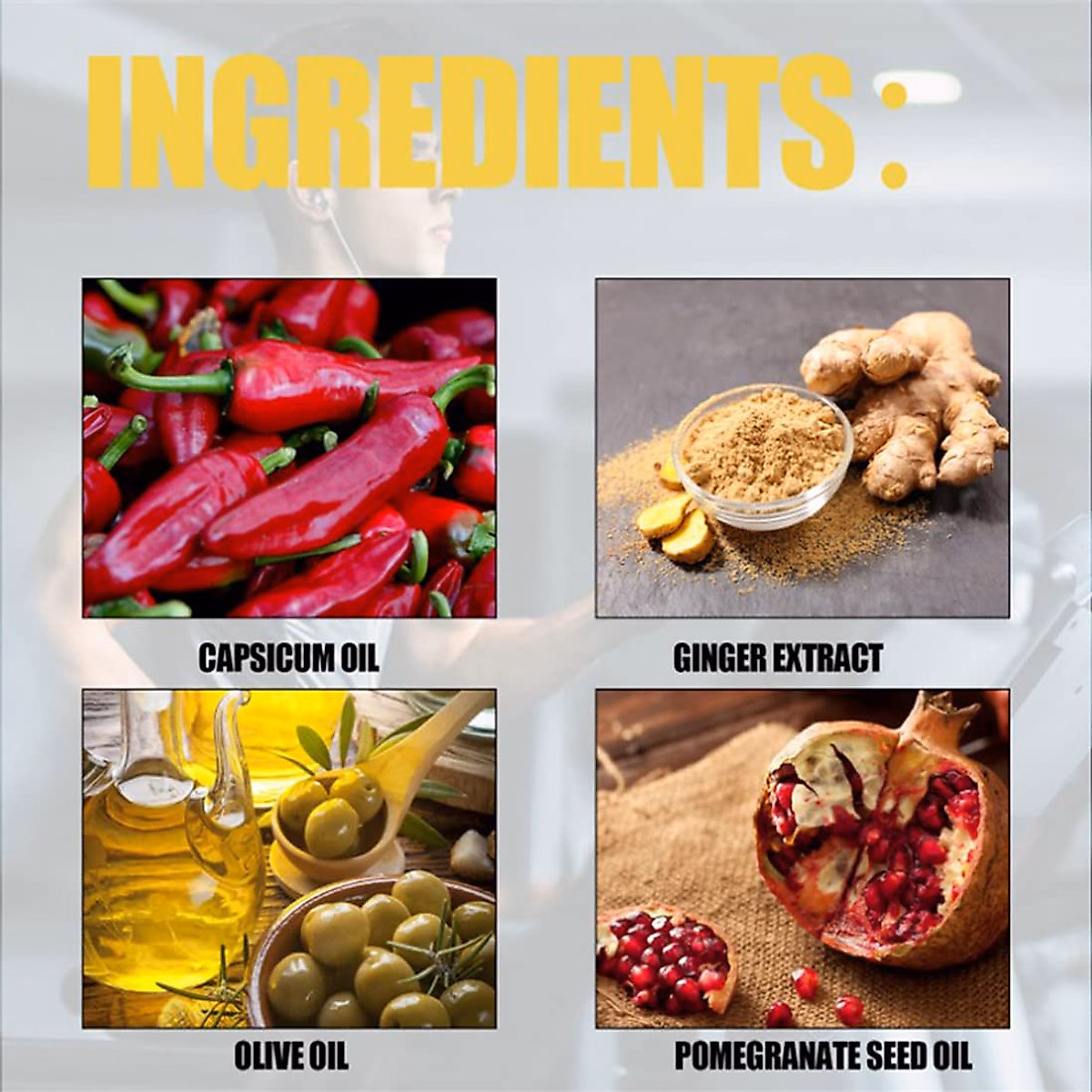 50g Rockpecs Ginger Cream, Gynecomastia Firming Ginger Cream, Ginger Abdominal Cream, Firming Body Cream, Tummy Tightening Cream, Chest Belly Fat Remove Cream (2pc)