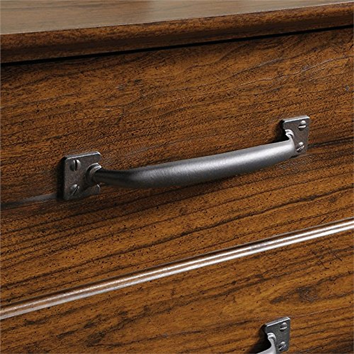 Sauder Carson Forge Lateral File, Washington Cherry finish