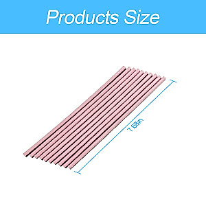 8sanlione 20PCS Car Air Conditioner Decoration Strip, Auto Air Vent Outlet Chrome DIY Trim Strips, Waterproof Moulding Bendable Protection Strip Line, Car Decor Accessories for Most Cars (Pink)