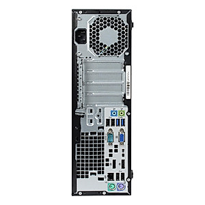 HP EliteDesk 800 G1 Small Form Business High Performance Desktop Computer PC (Intel Core i5 4570 3.2G,8G RAM DDR3,3TB HDD,DVD-ROM,WIFI, Windows 10 Professional)(Renewed)