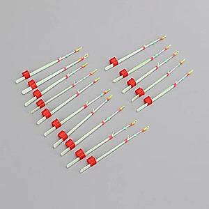 15Pcs Ice Fishing Rod Top Tip Portable Mini Winter Fishing Pole Tip Accessory Fishing Pole Tackle Tip